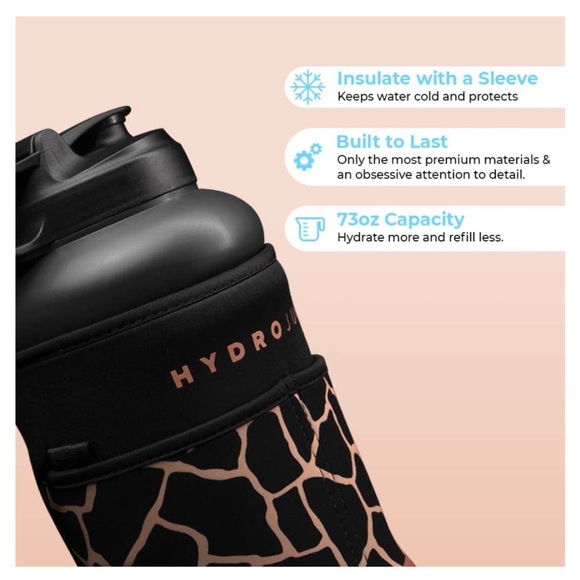 HydroJug | Other | Brand New Hydrojug With Sleeve And Straw Hydrojug ...